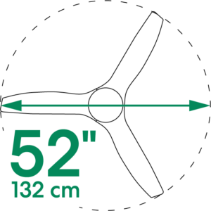 Horizon DC Ceiling Fan with Remote - by Fanco Australia