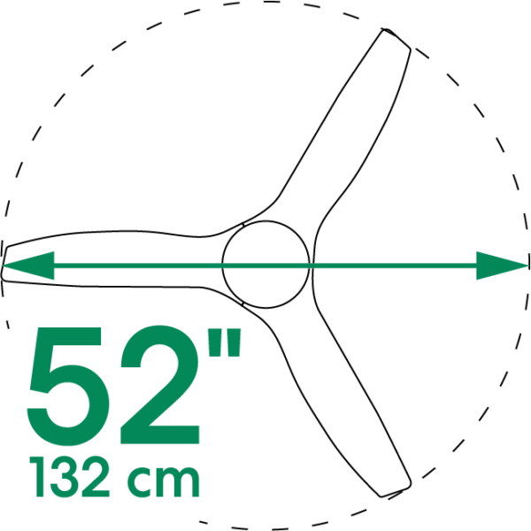 Horizon DC Ceiling Fan with Remote - by Fanco Australia