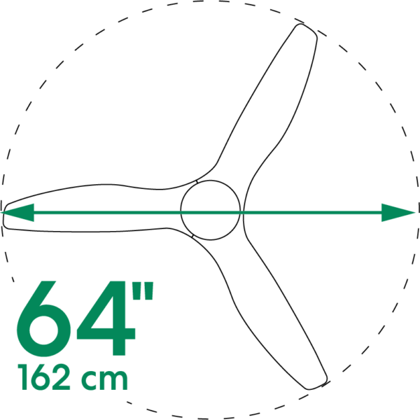 Horizon DC Ceiling Fan with Remote - by Fanco Australia